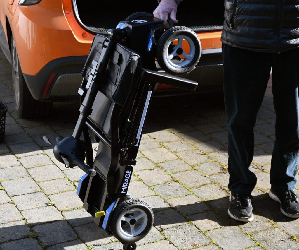 Mirage Ultra-Light Foldable Mobility Scooter | Komfi-Rider