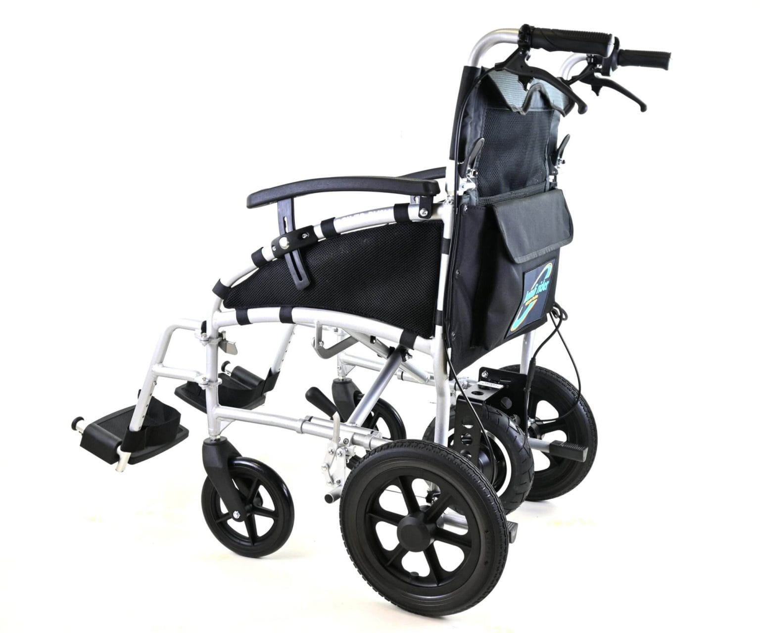 Power Push Sonic Plus Attendant-Assist Wheelchair